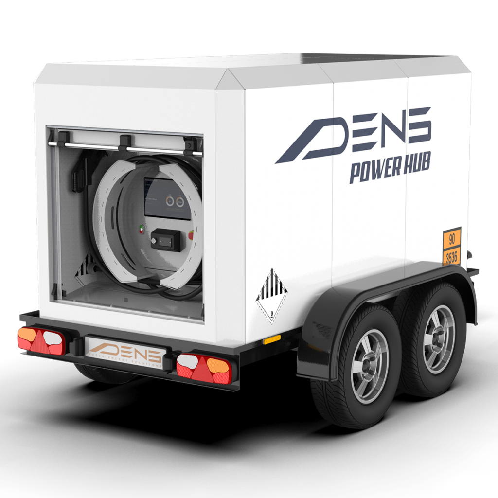 Powerhub | CO2-Neutral Battery Solutions by DENS